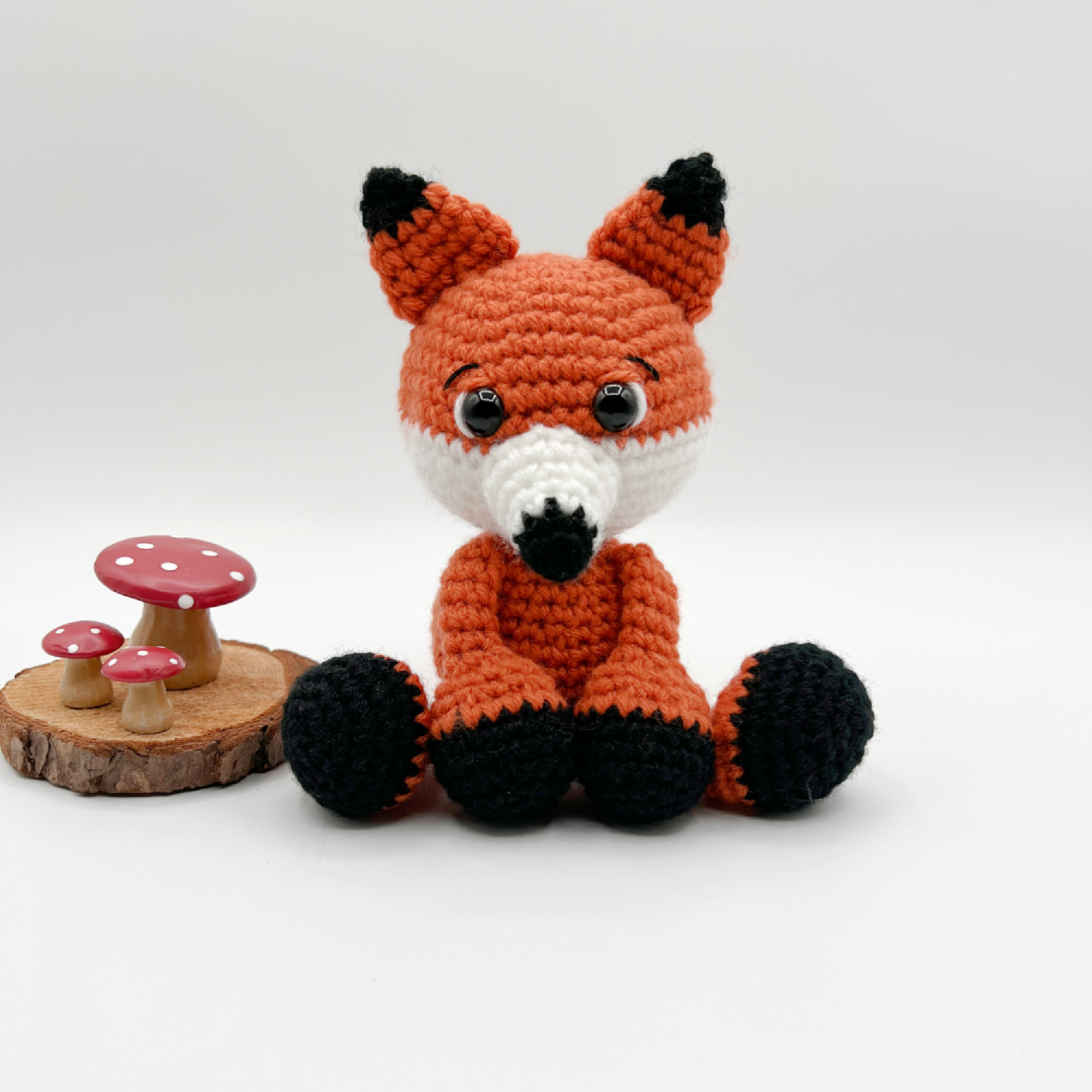 Freddy the Fox Beginner Crochet Pattern | KaCee's Crochet